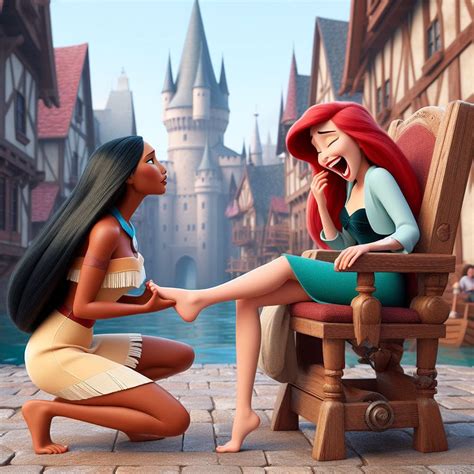 Ariel Tickled Ai By Laughbot On Deviantart