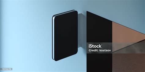 빈 흰색 사각형 간판 모형입니다 밝은 벽에 빈 사이니지 템플릿 3d 렌더링 간판에 대한 스톡 사진 및 기타 이미지 간판 고객 공란 Istock