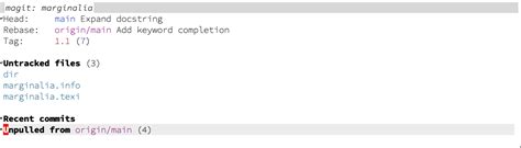 Magit 如何自动展开magit Status界面某个模块 Emacs General Emacs China