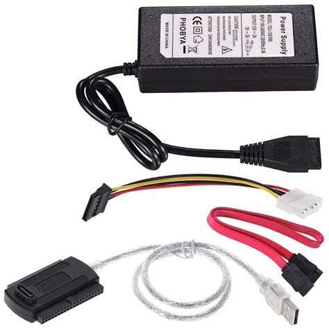 Адаптер-переходник SATA PATA IDE Drive to USB 2.0 с вилкой европейского ...