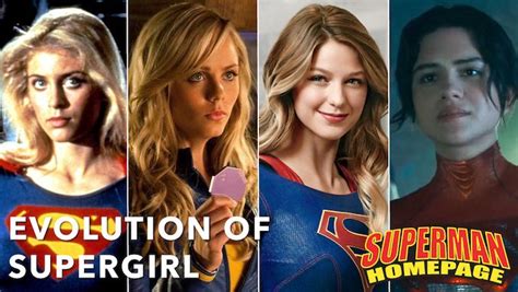 Evolution Of Supergirl All Live Action Versions On Tv And Film 1984