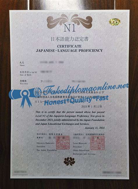 How Much To Purchase A Jlpt N1 Certificate In Japan