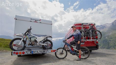 Fahrrad And Motorradträger Für Wohnmobil Oder Kastenwagen Camperstyle