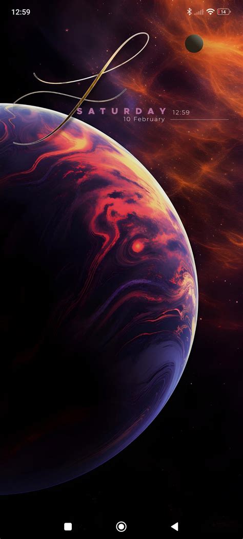 My First Widget Full Screen R Kustom