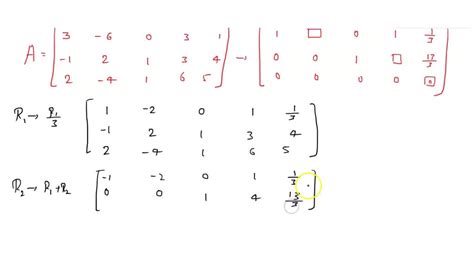 SOLVED Give The Rank And Nullity Of The Matrix Below 0 3 2 A Step 1 Recall That The Rank