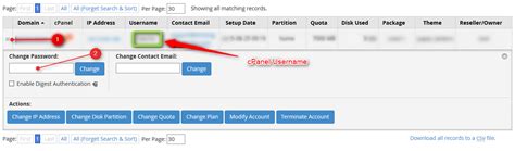 Resetting Clients Cpanel Knowledgebase Hosting Australia