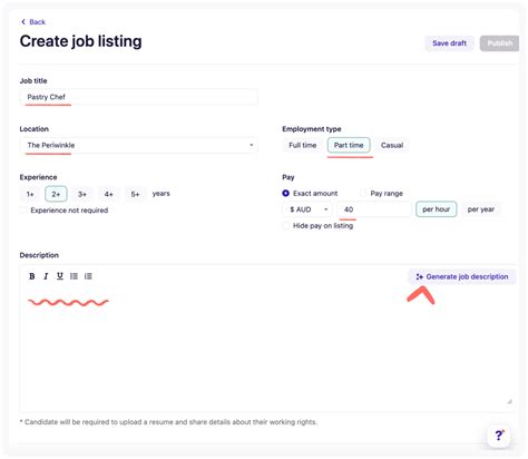 create and publish job listings with hire deputy help center