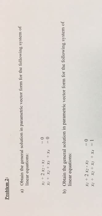 Solved Problem 2 A Obtain The General Solution In