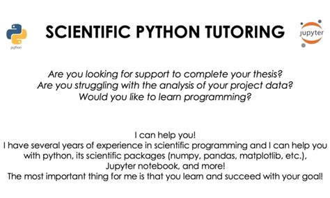 Teach You Scientific Python By Serenabi Fiverr