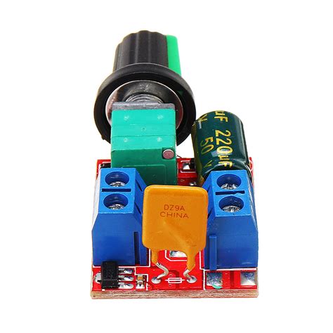 5Pcs DC 3V To DC 35V 5A 90W Mini DC Motor PWM Speed Controller Module Speed Regulator Adjustable