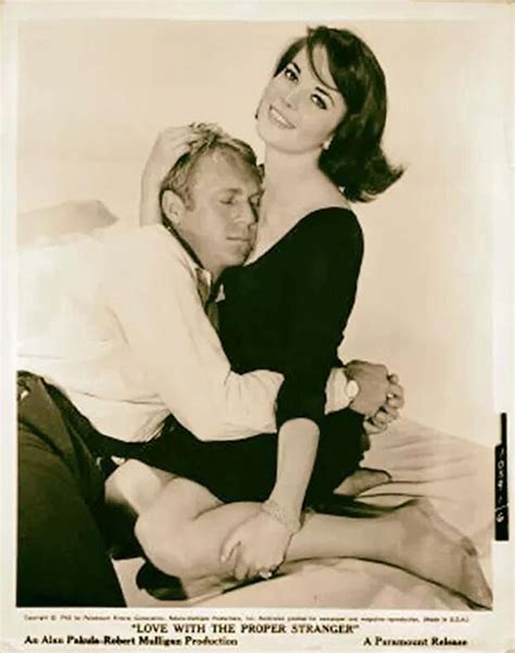 Love With The Proper Stranger 1963 Steve Mc Steve Mcqueen Steven