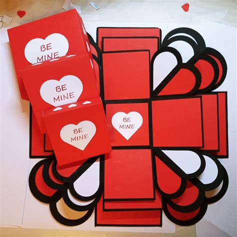 Exploding Box Svg Etsy