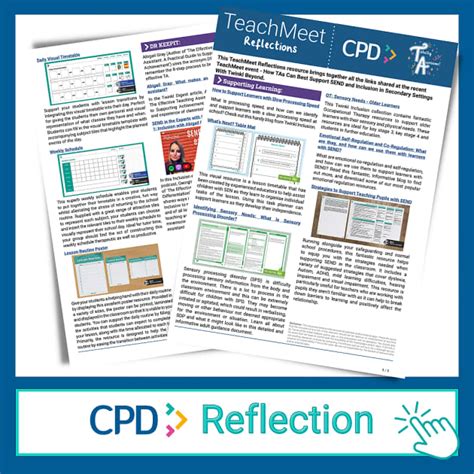 Ta Cpd Supporting Learners With Send In Secondary Schools