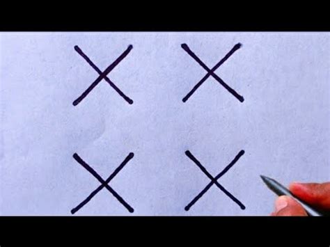 How Draw Beautiful Drawing With XXX Letter Easy Dots Drawing For You Draw Online YouTube