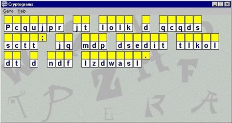 Cryptograms Ocean Of Games