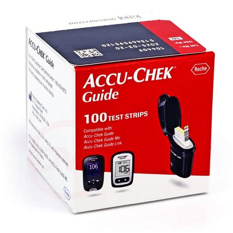 Accu Chek Guide Me Meter Combo Meter And 100 Test Strips