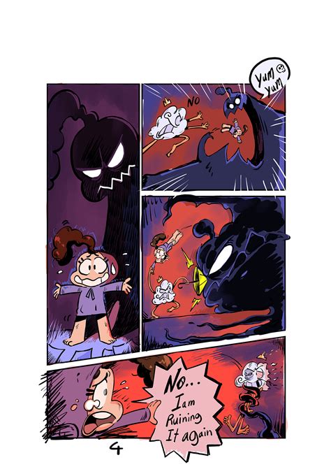 Lina And Miko Comic 5 Images Behance
