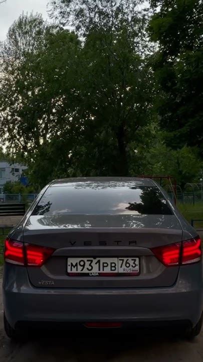 Задние LED фонари в стиле E-CLASS для Лада Vesta #автоваз #тюнинг # ...