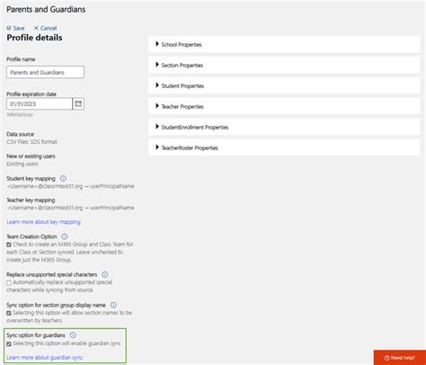 sds での親と保護者 school data sync microsoft learn