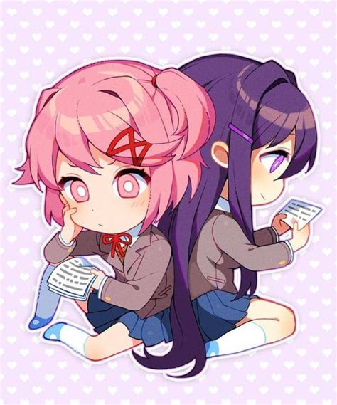 Natsuki X Yuri On Tumblr