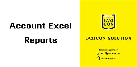 accounting pdf excel reports laxicon