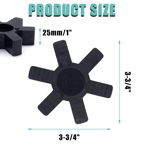 Flexible L150 Nbr Rubber Spider Insert Solid Spider Philippines Ubuy