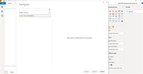 Cant See Dataflow And Its Entities In Pbi Desktop Microsoft Fabric