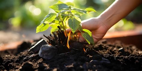 Premium Photo Biochar Improves Carbon Sequestration In Sustainable Agriculture Combating