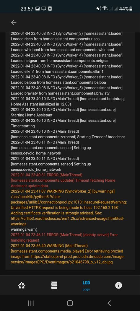 Nest Authentication Fails Unknown Error Occured · Issue 63410 · Home Assistantcore · Github