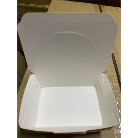 紙餐盒 餐盒 點心盒 吐司盒 厚片盒 免洗餐具 自扣 公版圖案隨機 100入 蝦皮購物