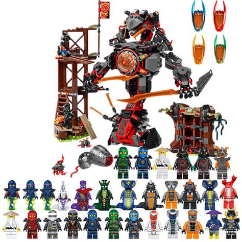 Lego Ninjago Lego ผู้กลืนกิน เลโก้ บล็อกการสร้าง นินจาโก เวลา หุ่น