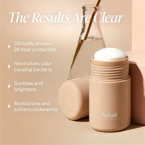 Saltair Skincare Deodorant Aluminum Free Deodorant For Women With