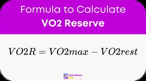 VO Reserve Calculator Online