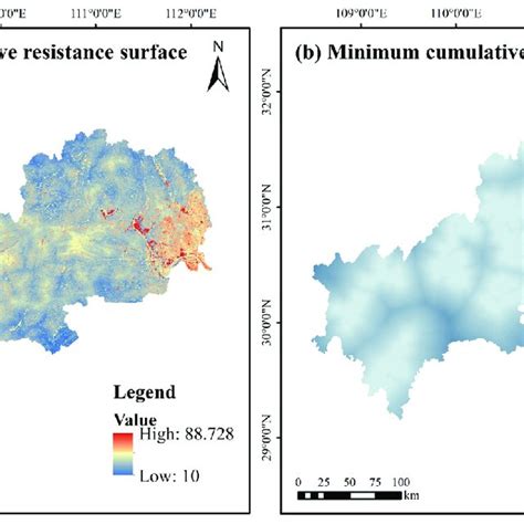 Spatial Distribution Of Comprehensive Resistance Surface And Minimum