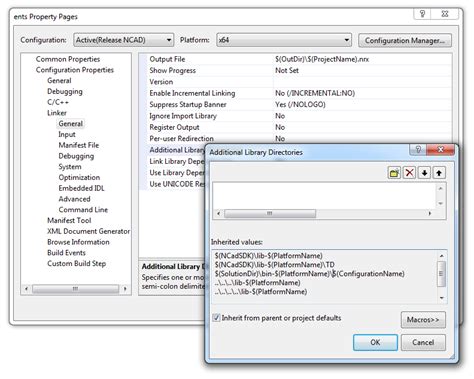 Porting C Applications To Nanocad Using Project Property Pages Porting C Applications To Nanocad Using Project Property Pages