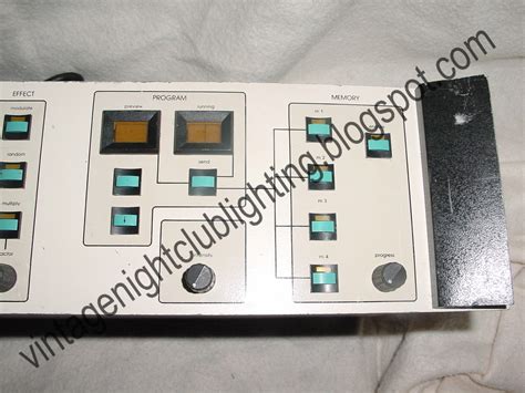 Vintage Night Club Lighting Lightwave Research Dataflash Classic System