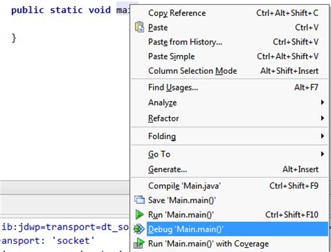 Eclipse How To Set IntelliJ Idea To Run Simple Java Application Stack Overflow