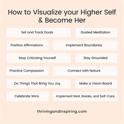 How To Visualize Your Highest Self Thriving And Inspiring