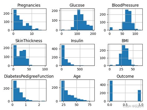 机器学习04 数据理解之数据可视化 基于pima数据集机器学习用柱状图可视化目标函数值的统计数值 Csdn博客