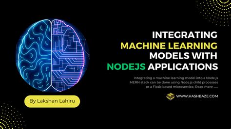 Comparing Methods For Integrating Machine Learning Models Into Nodejs