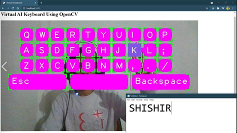 Github Shishirshekhar Virtual Ai Keyboard This Is Virtual Ai Keyboard