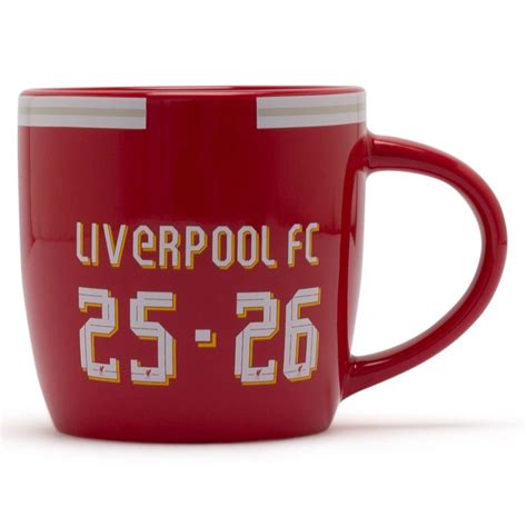 Liverpool Mug Home Kit 2025 26 Red White