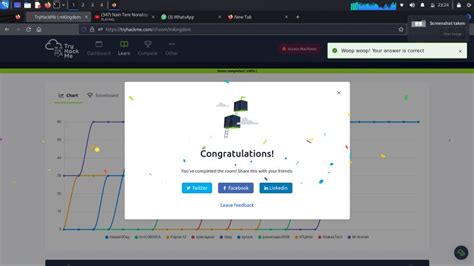 Tryhackme Cybersecurity Infosec Learning Achievementunlocked Mr