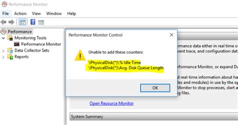 How To Disable Specific Performance Counters In Windows