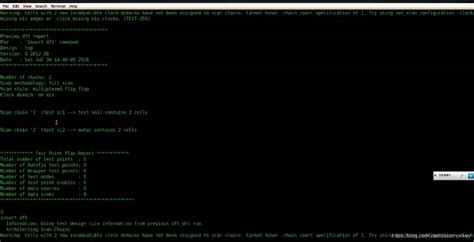 Dft实训教程笔记2（bibili版本） Scan Synthesis Practicedft中的scan Clock Csdn博客