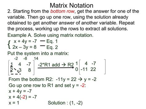 83 Matrix Notation Ppt Technology And Computing
