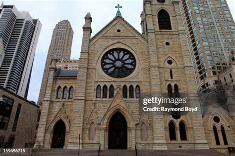 Holy Name Cathedral Chicago Photos And Premium High Res Pictures