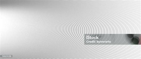 3d 원근 벡터 추상적 배경의 밝은 회색 선 동적 선형 최소 설계 치수 및 움직임의 웨이브 거짓말 패턴 0명에 대한 스톡 벡터 아트 및 기타 이미지 Istock