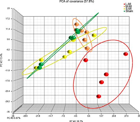 Principal Component Analysis Of Left Ventricular Gene Expression