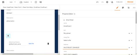 App Maker Return From The Drive Picker Multiple Selected Files Stack